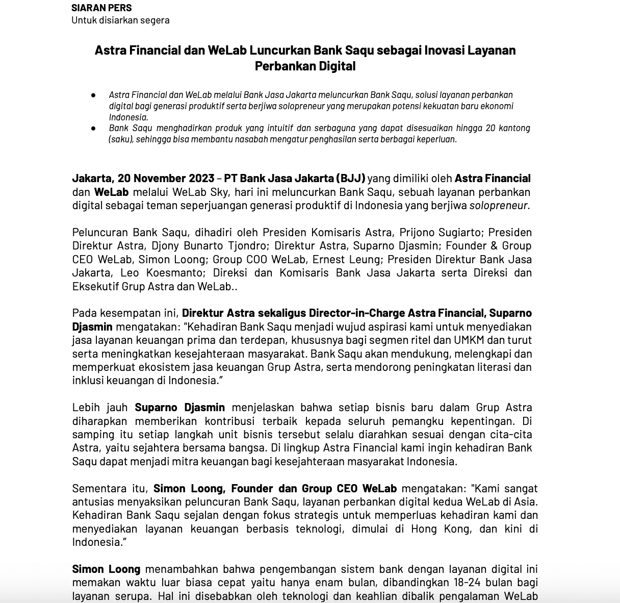 10+ Tips Lengkap Menulis Press Release Produk dan Contohnya